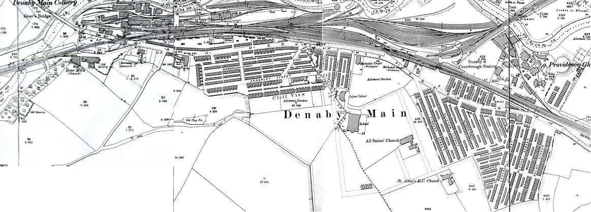 Census 1901 – Denaby District 8.00 – Analysis and Map | Conisbrough and ...