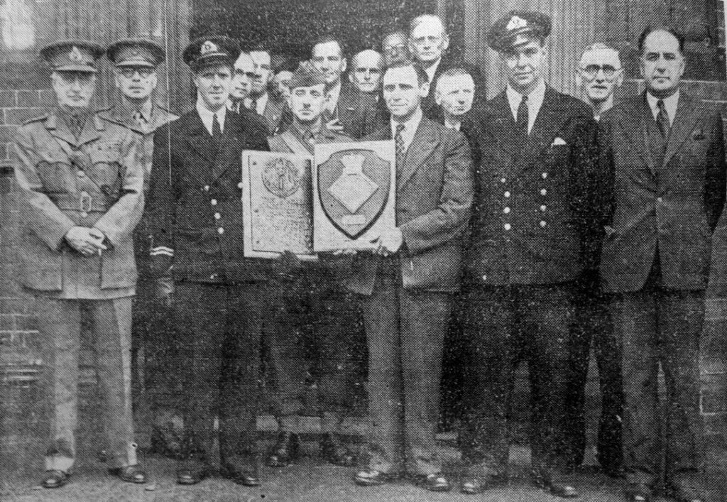 Warship Week Plaques -Exchange Group (picture) | Conisbrough and Denaby ...